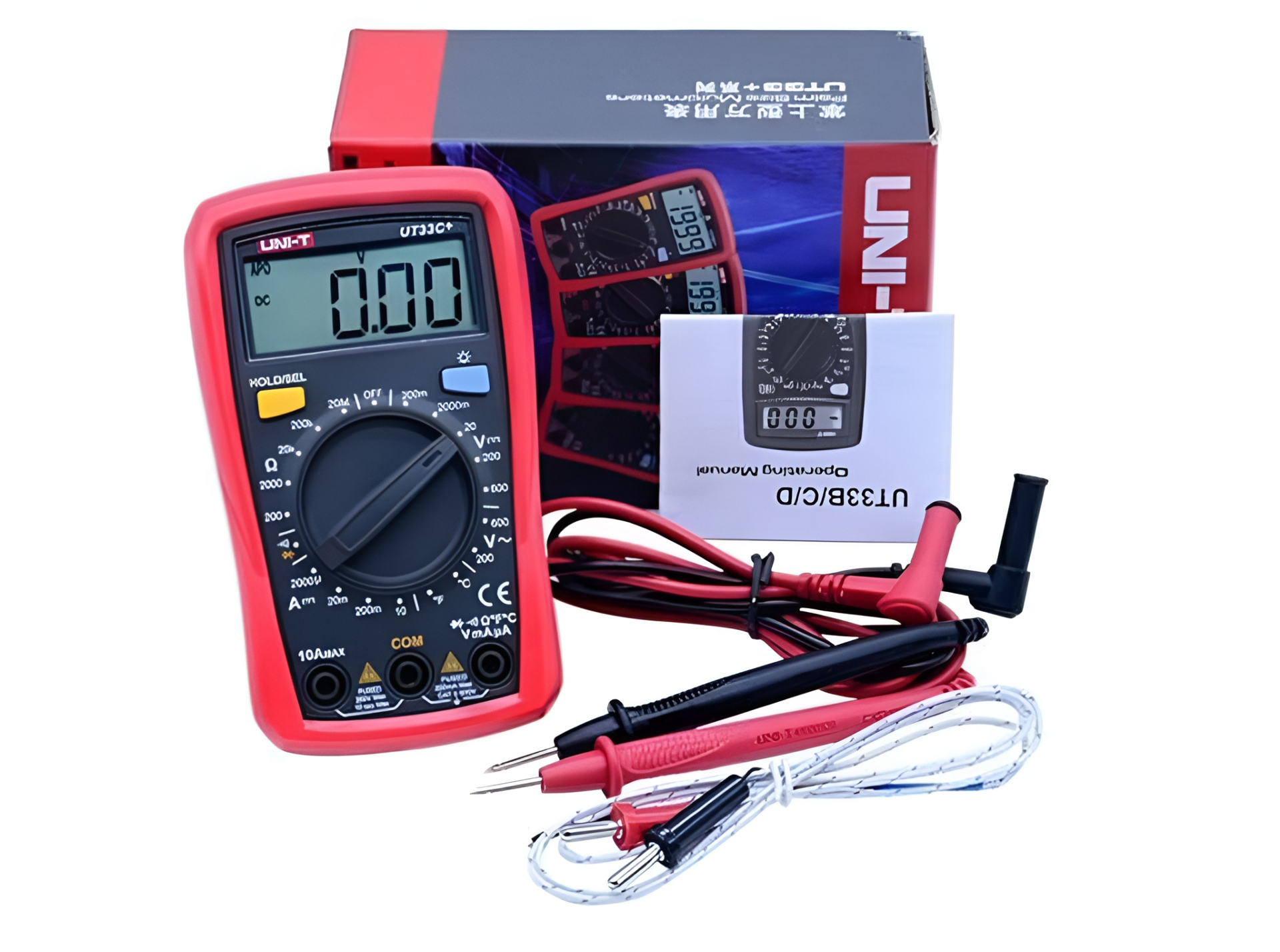 Unit Ut33C+ 600V Dijital Multimetre Ölçü Aleti